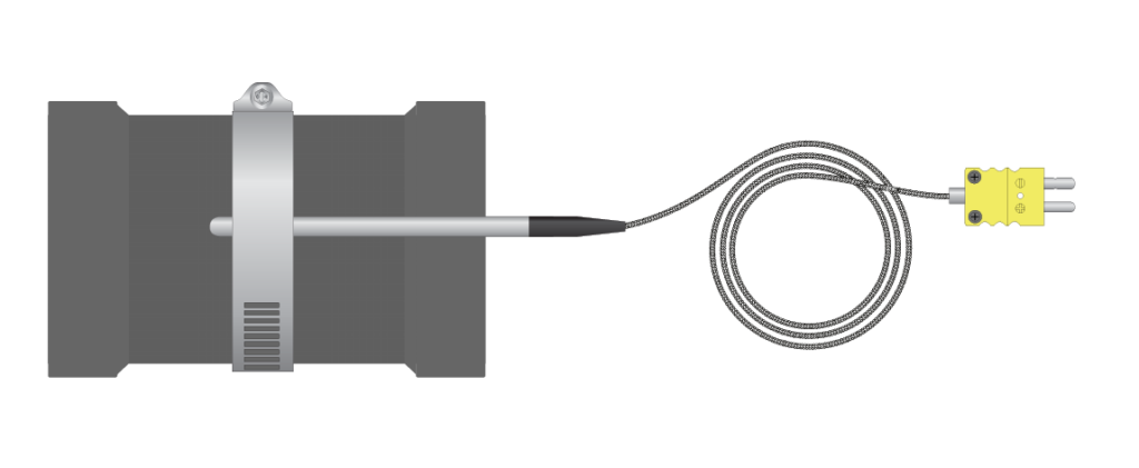 Pipe Clamp RTD Sensor & Thermocouples | Fixed Spring Solutions