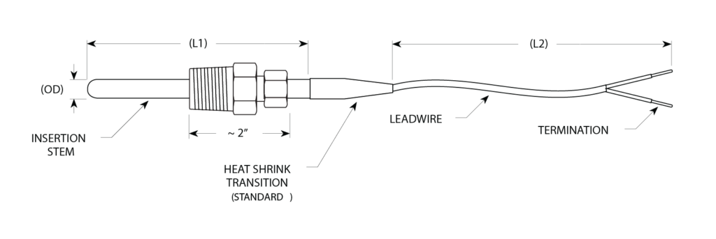 RTD Temperature Sensors - Metalogic Sensors